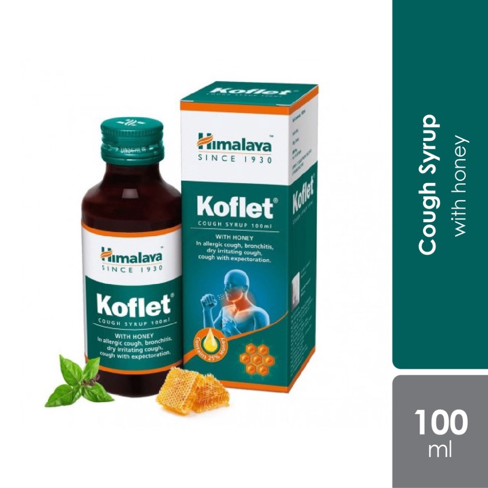 Himalaya Koflet Cough Syrup 100ml | Shopee Malaysia
