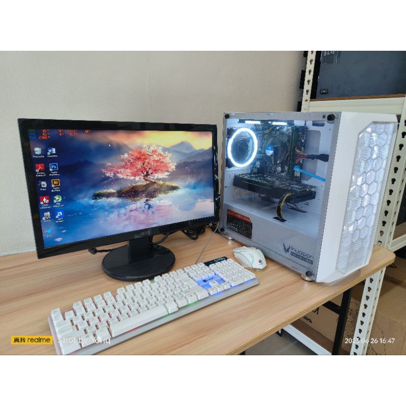 Pc gaming intel core i5 3th fullset led skrin 20 inci | Shopee Malaysia