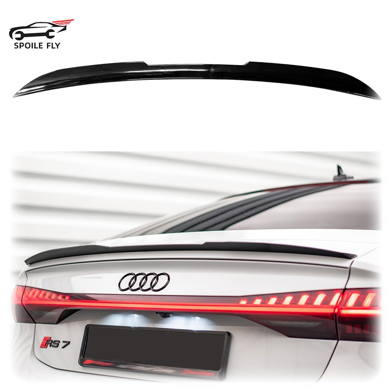 High Quality ABS Spoiler For Audi A7 S7 RS7 2019 2020 2021 2022 Car ...