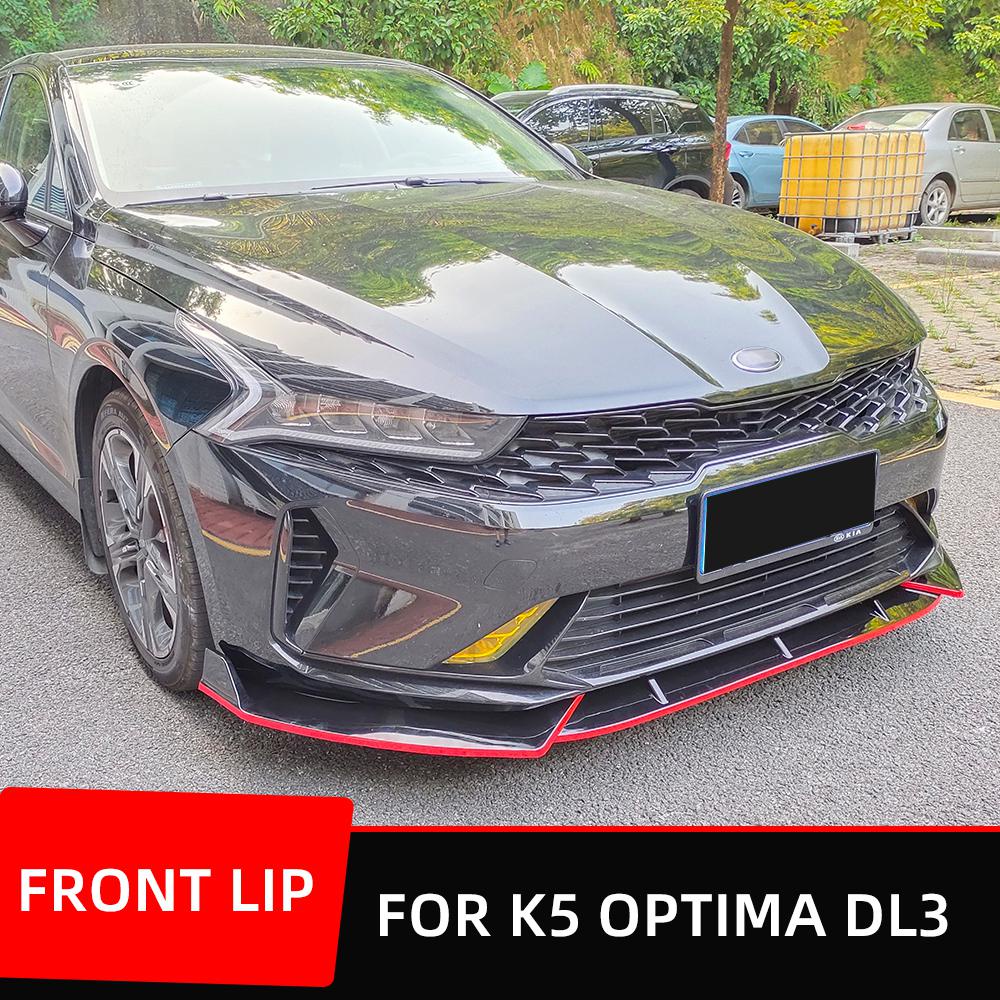 Car Front Bumper Splitter Lip Chin Spoiler Body Kit Diffuser Protector ...