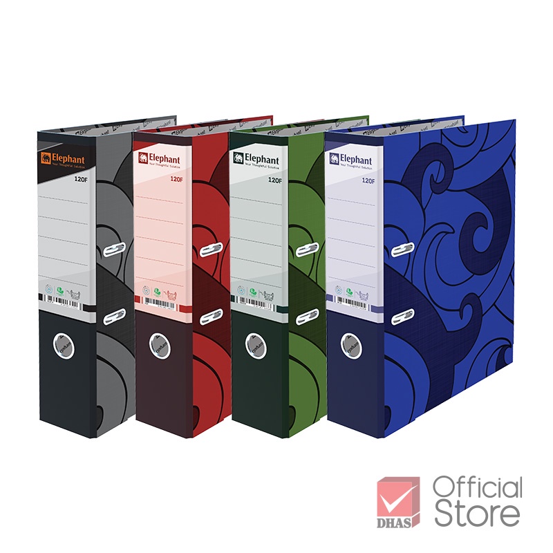 Elephant Paper Lever Arch File 120F | Shopee Malaysia