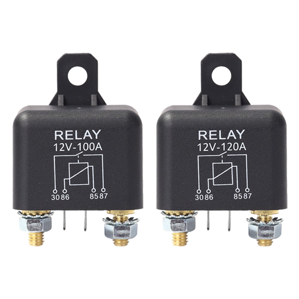 VODOOL High Current Relay Starting Relay24V/12V 100A/120A Power ...