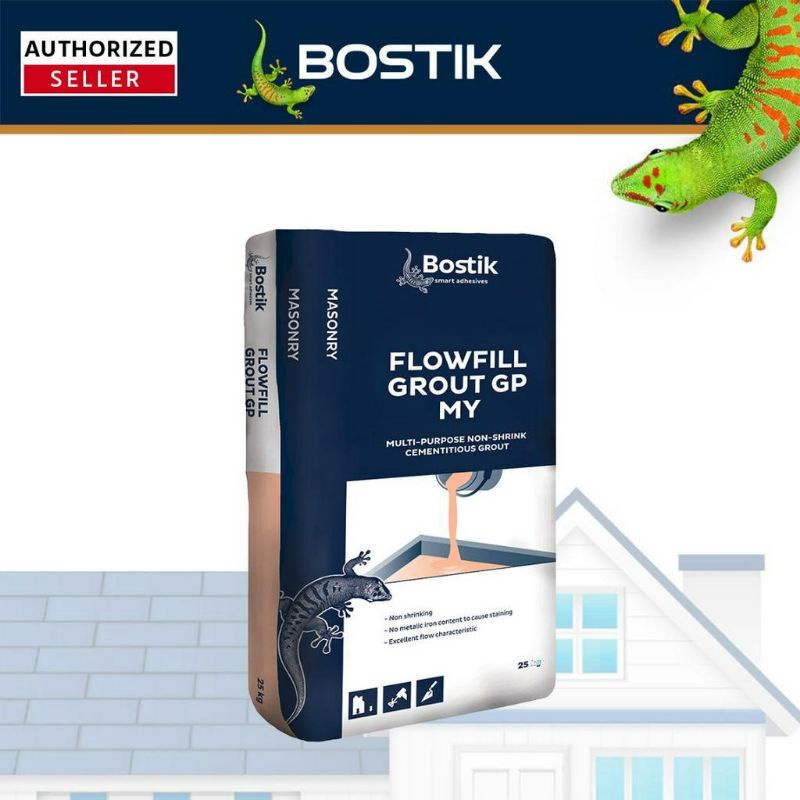 BOSTIK FLOWFILL GROUT GP MY (25KG) MULTI-PURPOSE NON-SHRINK ...