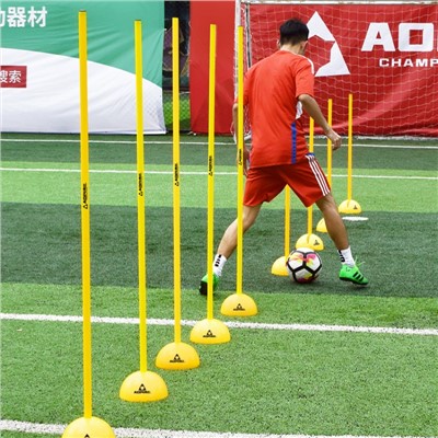 Football Door Pole Sign Obstacle Marker Rod Multi-Functional Soccer ...