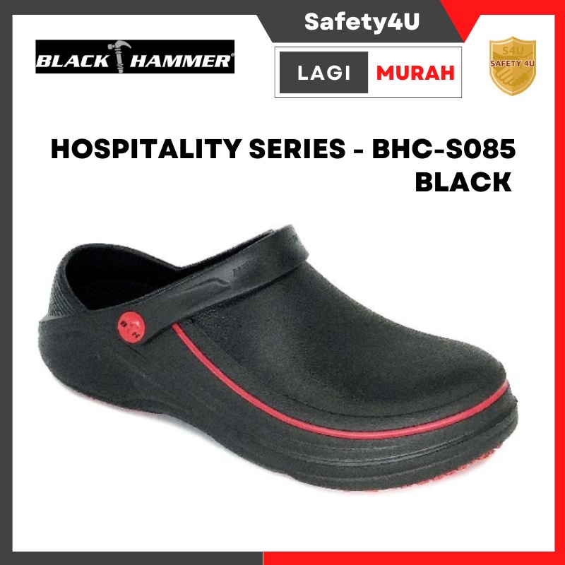 Black Hammer Black Safety Clogs (NO STEEL TOE) BHC-S085 | Shopee Malaysia
