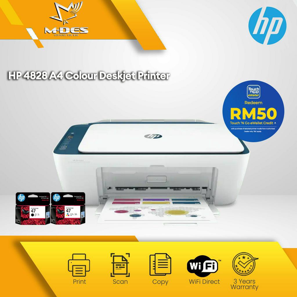 HP Deskjet Ink Advantage 4828 / 4928 All In One Function Wireless Ultra ...