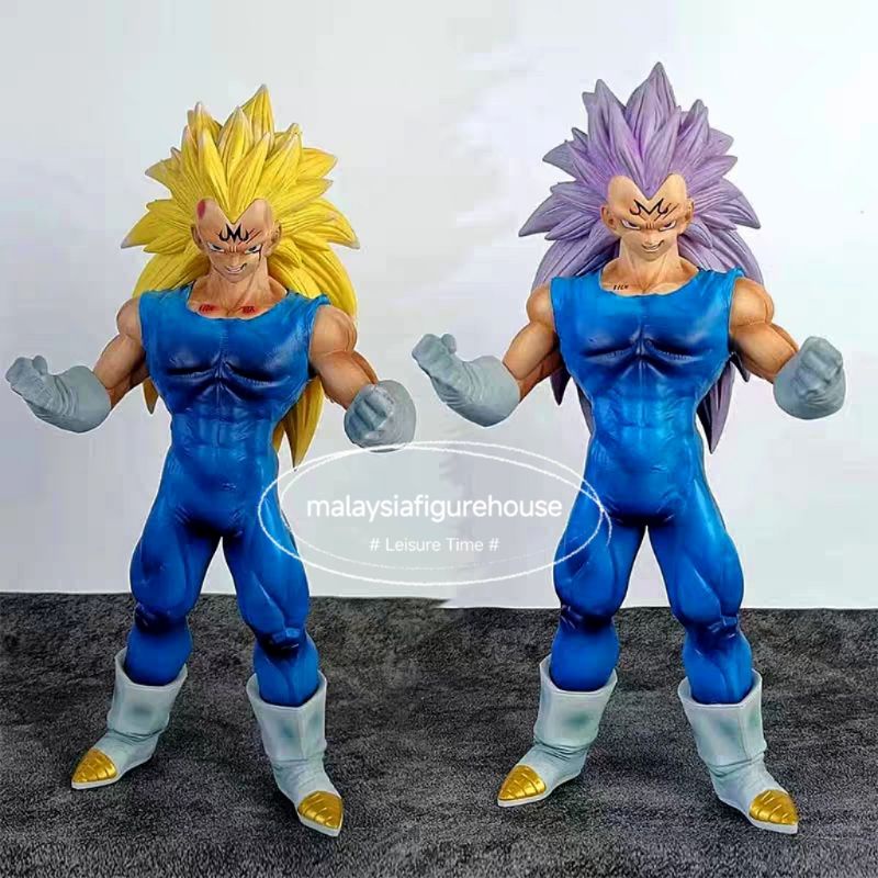 🔥BIG OFFER🔥30CM DRAGON BALL REPAINT EVIL VEGETA SS3 COPY RESIN FIGURE ...