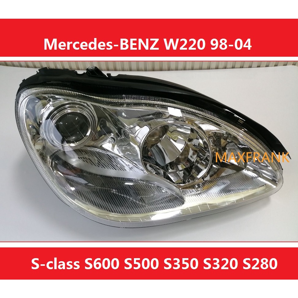 FOR Mercedes Benz Class S W220 S280 S320 S350 S500 S600 HEADLAMP ...