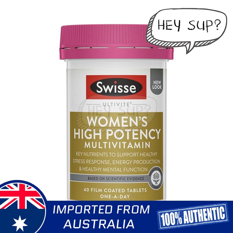 Swisse Women’s High Potency Multivitamin 40 Tablets | Shopee Malaysia
