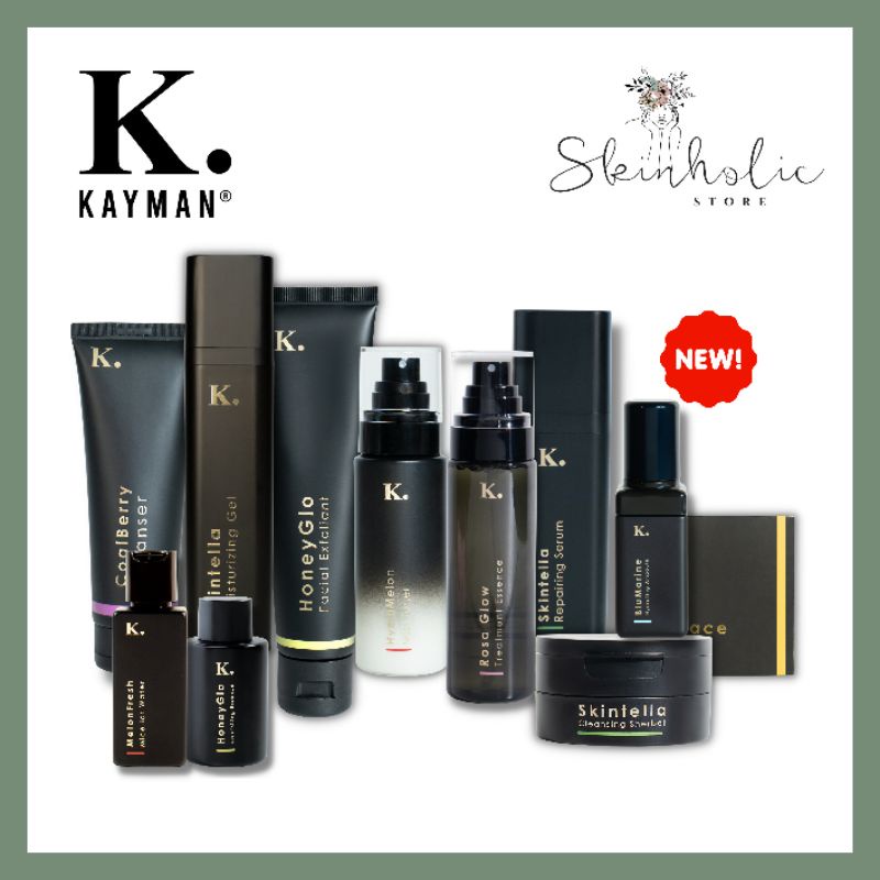 KAYMAN BEAUTY Coalberry / Coalface Soap / Hyalumelon / Rosa Glow ...