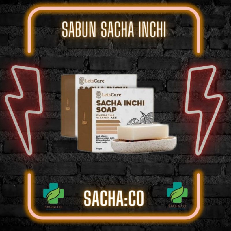 ⚡️ORIGINAL⚡️ LETSCARE SACHA INCHI SOAP SABUN SACHA INCHI LETSCARE ...