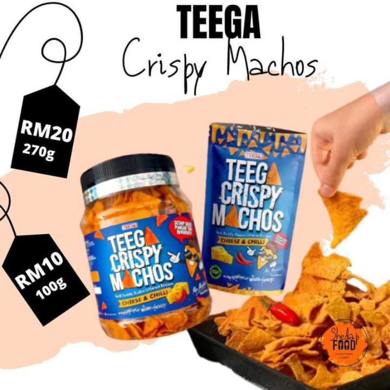 Teega Crispy Manchos | Shopee Malaysia