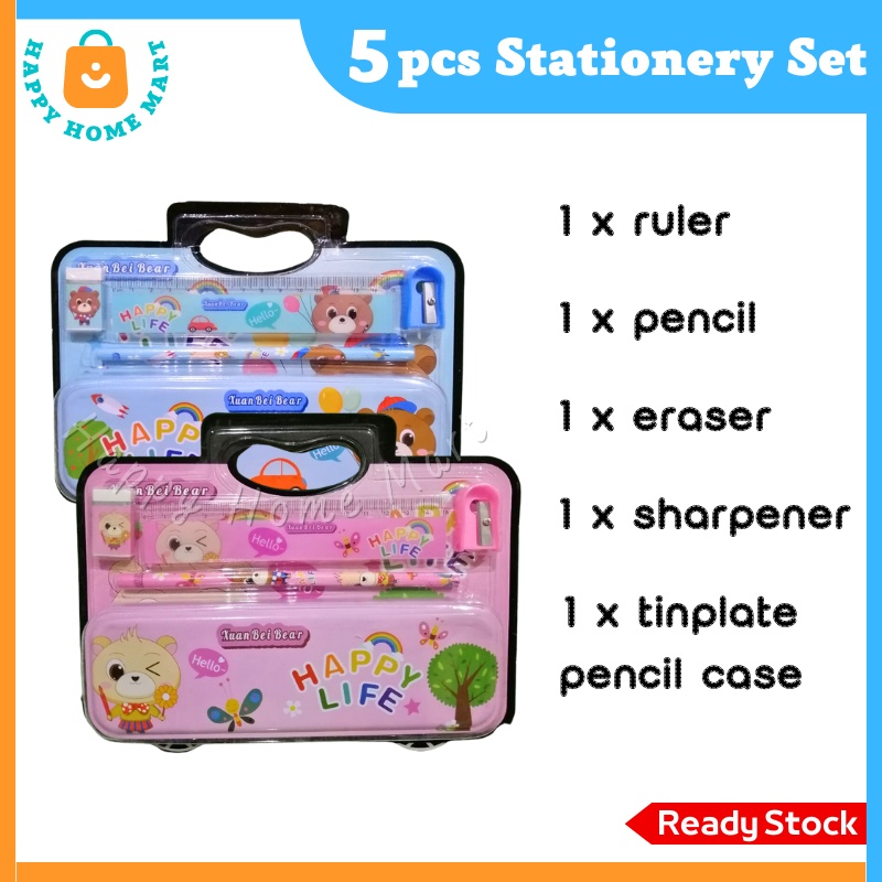 HHM Stationary Set Cartoon Birthday Party Gift School Gift Murid-murid ...