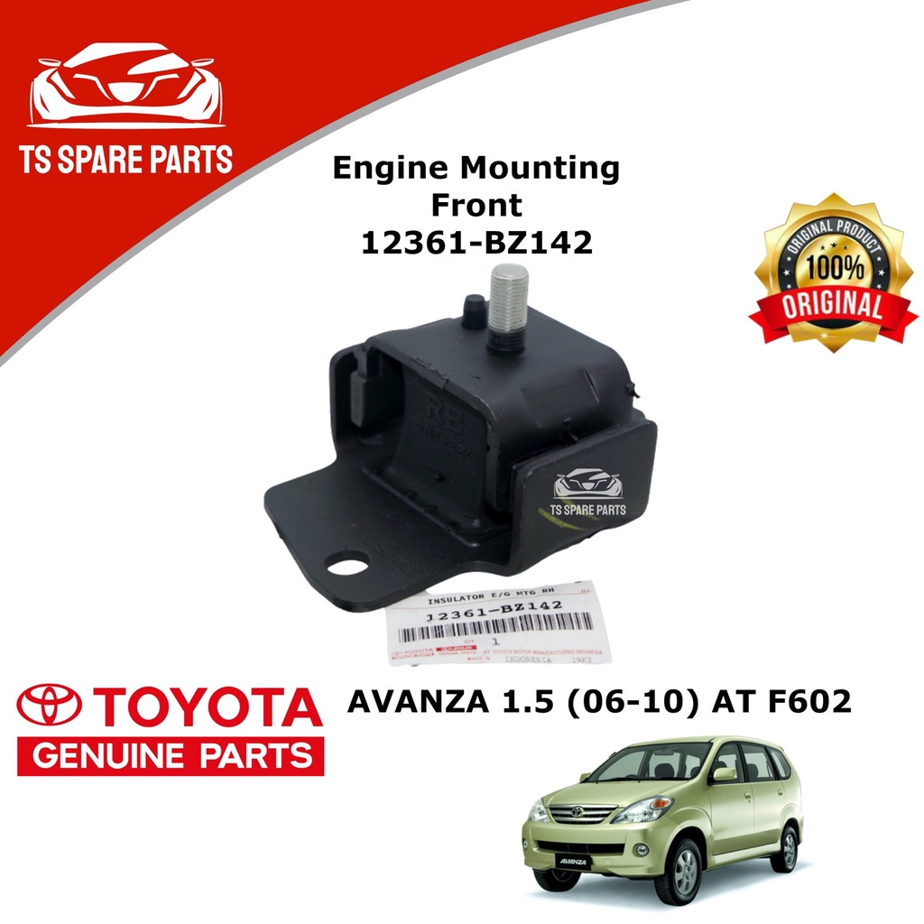 Toyota Engine Mounting Front 12361-BZ142 Avanza F602 Avanza 1.5 (04 ...