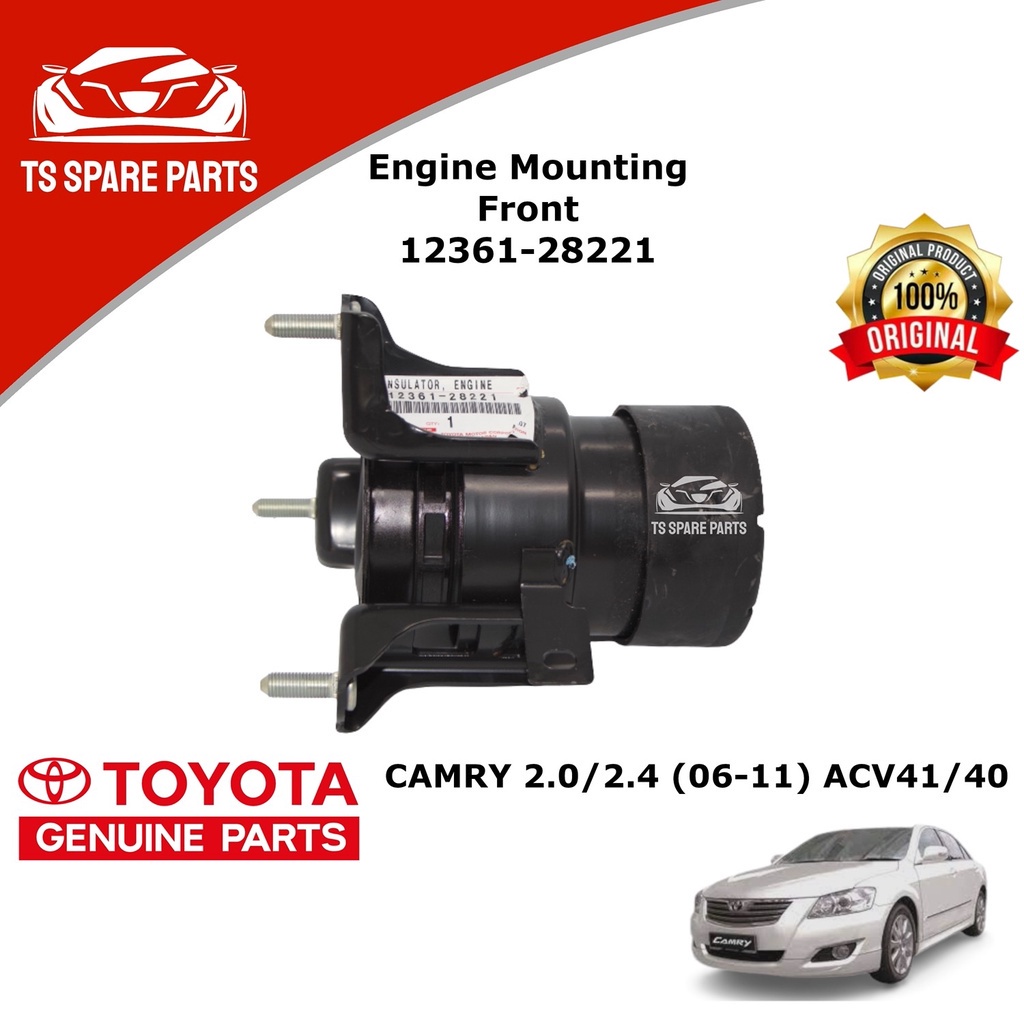 Toyota Engine Mounting Front 12361-28221 ACV40/41 Camry (06-) (1pcs ...
