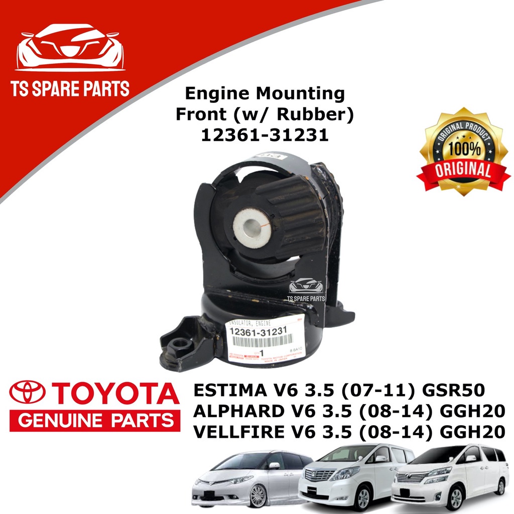 Toyota Engine Mounting Front (w/rubber) 12361-31231 Estima/Alphard ...