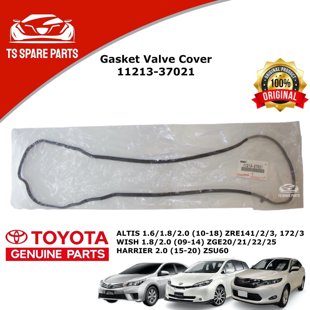 Toyota Gasket Valve Cover 11213-37021 Altis/Wish/Harrier ZGE,ZRE,ZSU60 ...