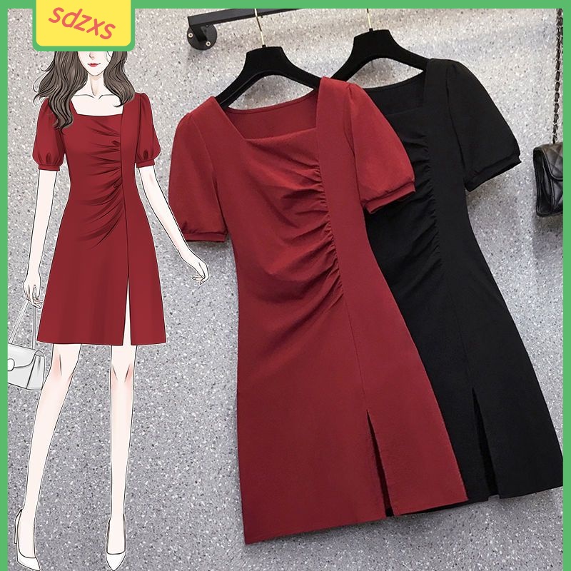 大码女裝連衣裙dress for Women dress ladies New dress korean style Summer Size ...