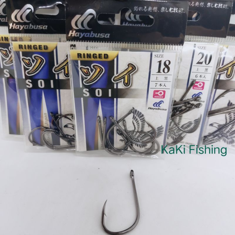 Hayabusa SOI hook mata kail hayabusa hook japan | Shopee Malaysia