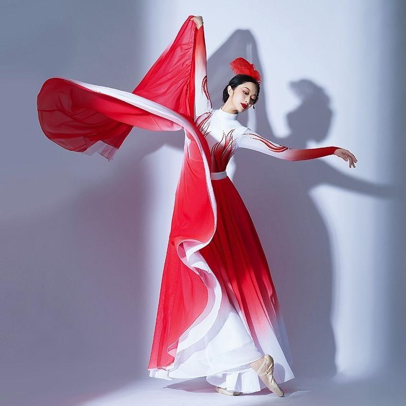 Opening Dance Large Swing Skirt Performance Costumes Chinese In The