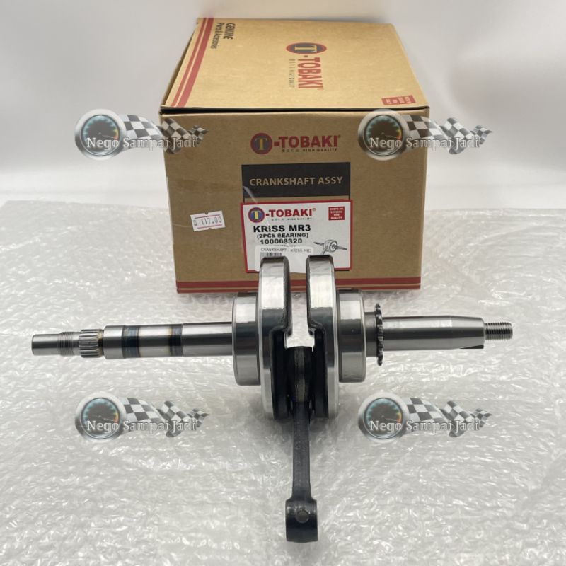 TOBAKI Crankshaft Assy For NMAX Y15ZR SRL110 LC135 EGO RXZ KRISS CT110 ...