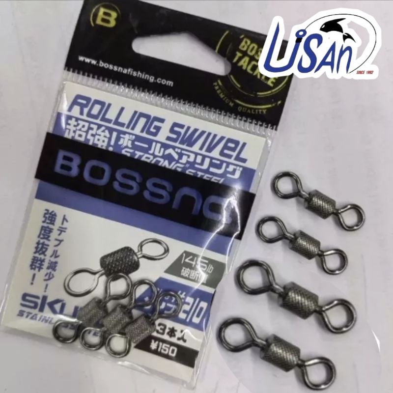 BOSSNA ROLLING SWIVEL PIN Swivel | Shopee Malaysia