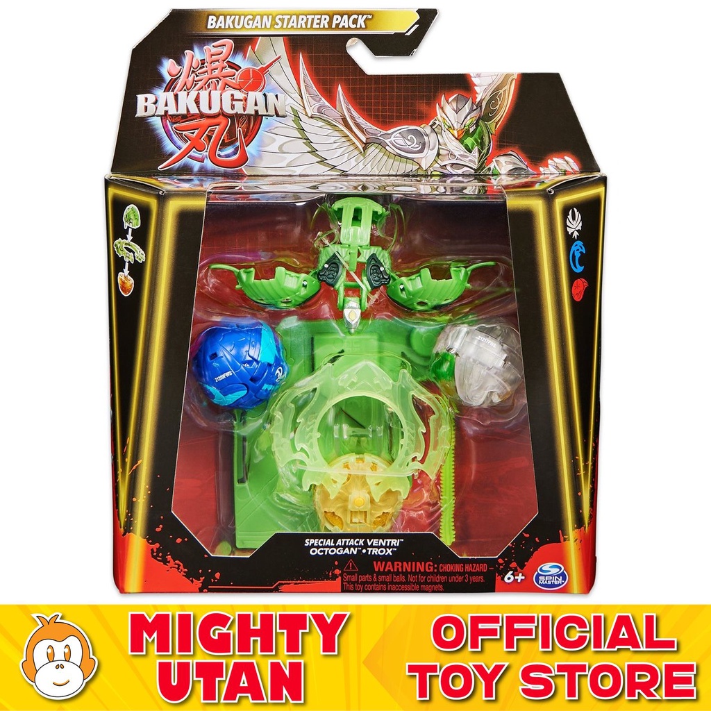 [Original] Bakugan Starter Pack Special Attack Ventri Toys for Kids ...