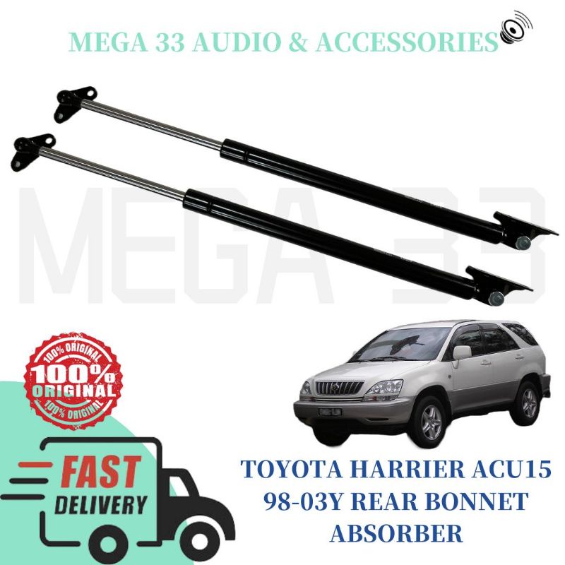 TOYOTA HARRIER ACU15 1998-2003Y REAR BONNET ABSORBER | Shopee Malaysia