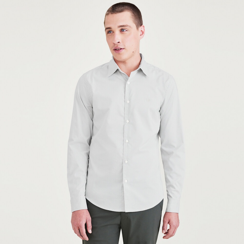 Dockers® Men's Refined Poplin Slim Fit Shirt 28836-0253 | Shopee Malaysia