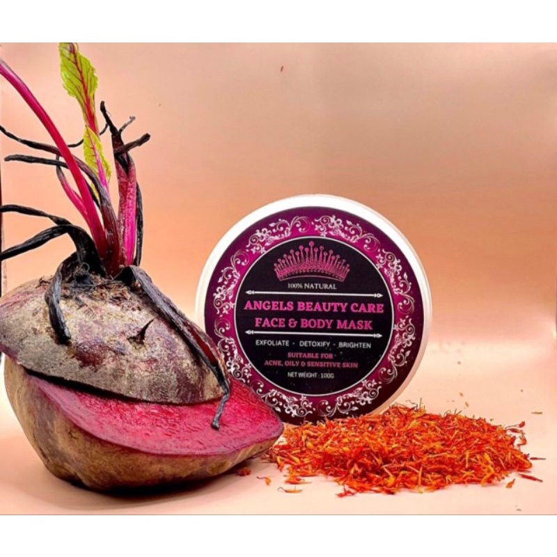 BEETROOT POWDER SKIN BRIGHTENING FACE & BODY(Saffron) | Shopee Malaysia