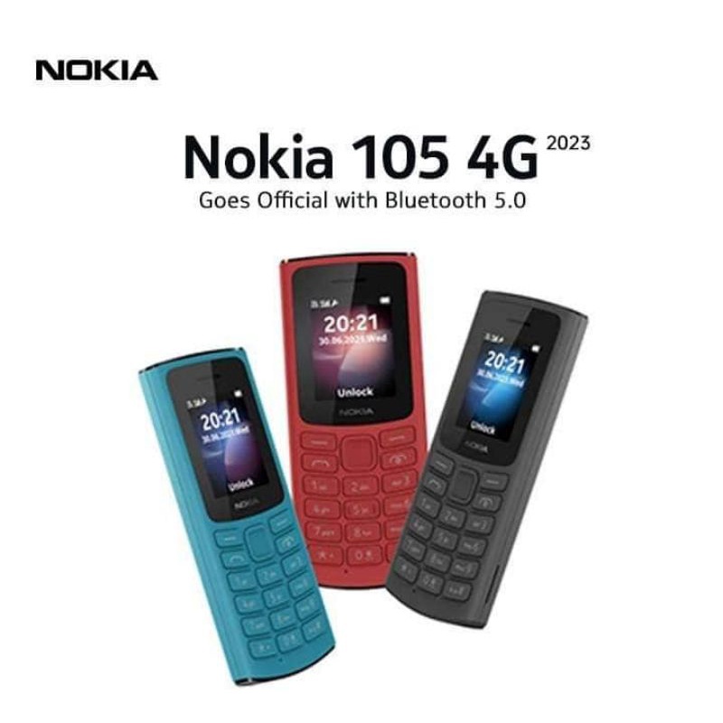 Nokia 105 4G - Original Nokia Malaysia | Shopee Malaysia