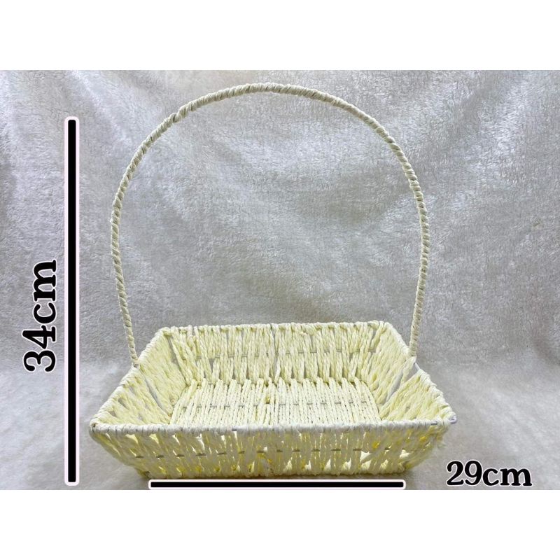 Basket With Handle /Bakul Buah Bertangkai/Bakul Hamper/Dulang Hantaran ...