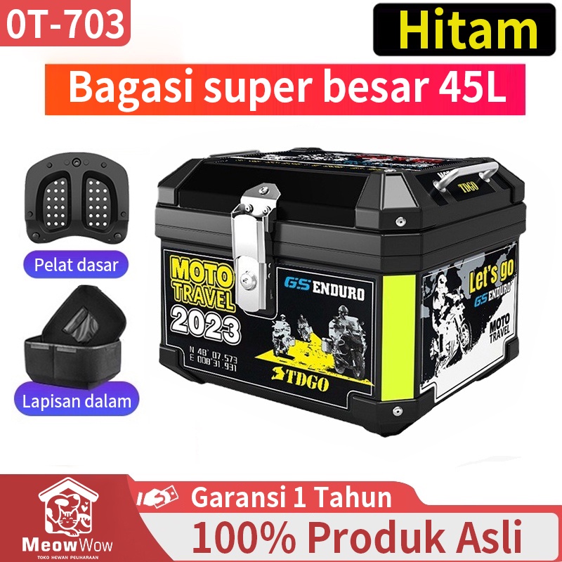 🔥MALAYSIA🔥 Topbox pannier Top box universal/top box motor Kotak ...