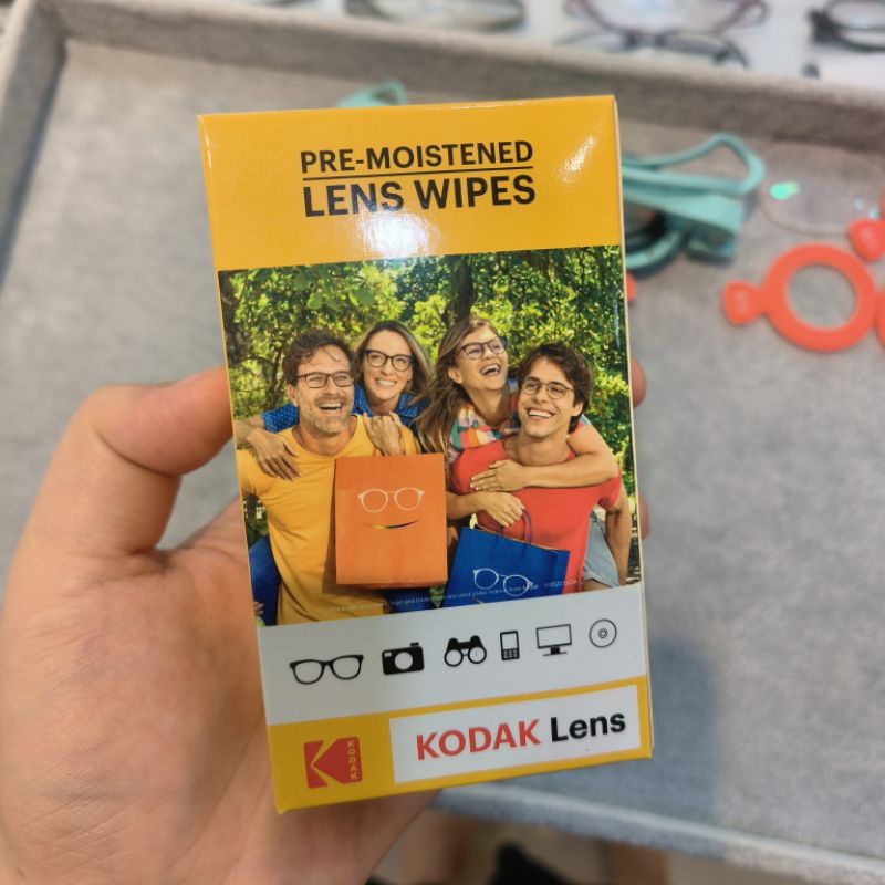 KODAK LENS WIPE OPTHALMIC AND LENS CLEANER(20 pieces/box) | Shopee Malaysia