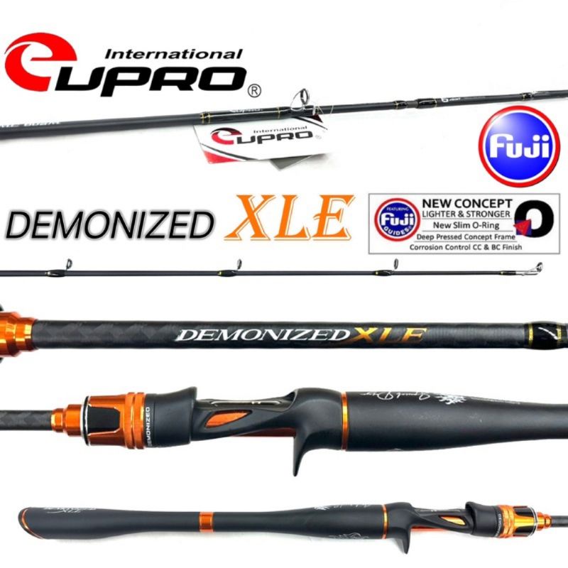 EUPRO DEMONIZED XLE CASTING And Spining Rod | Shopee Malaysia