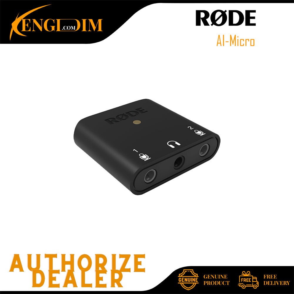 RODE AI-Micro Ultra-compact dual-channel interface for recording high ...