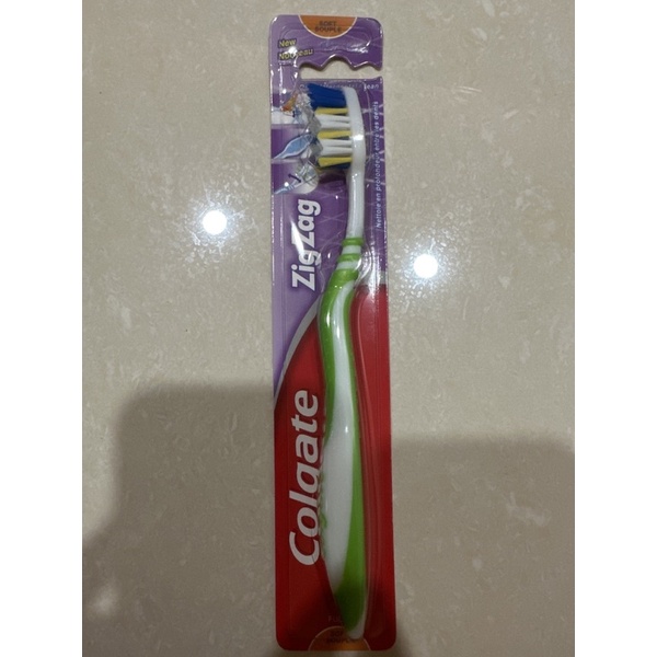 Colgate Toothbrush/Berus Gigi Colgate Zigzag, Super Hard, Active ...