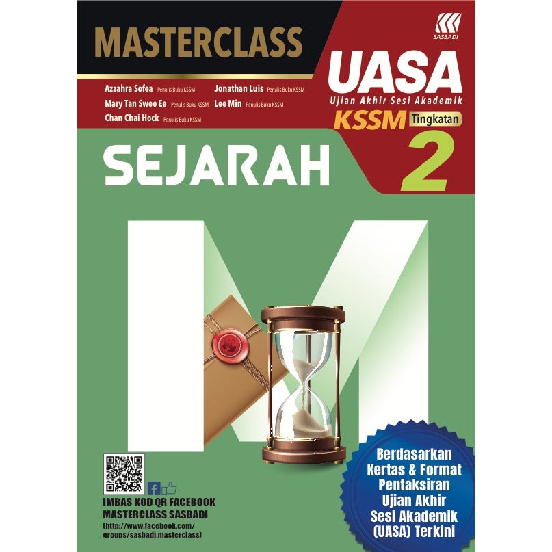 Sasbadi 2023 Rujukan Masterclass Uasa Kssm Sejarah Tingkatan 2