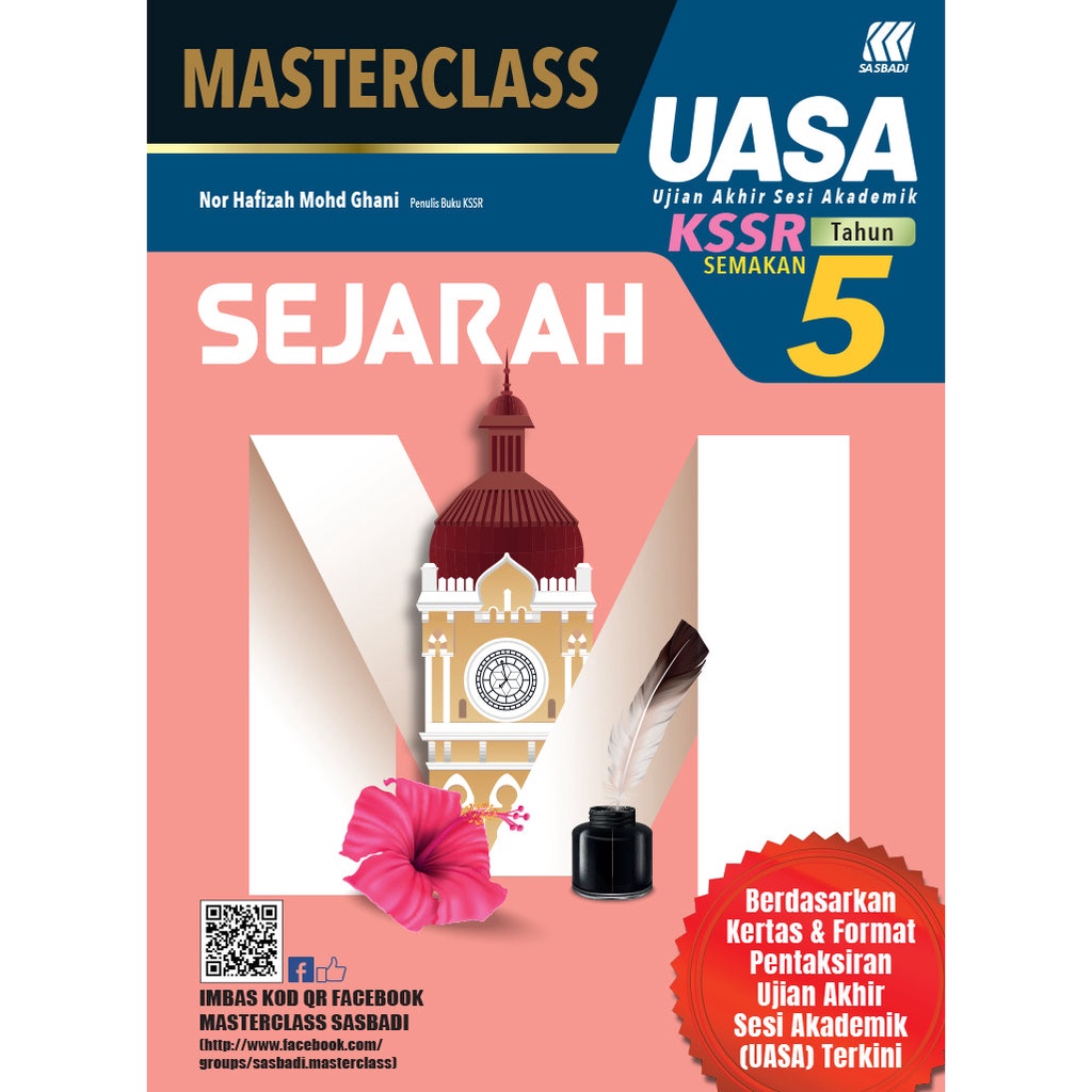 Sasbadi 2023: Rujukan MasterClass UASA KSSR Sejarah Tahun 5 9789837734470 MC23RSE5 | Shopee Malaysia
