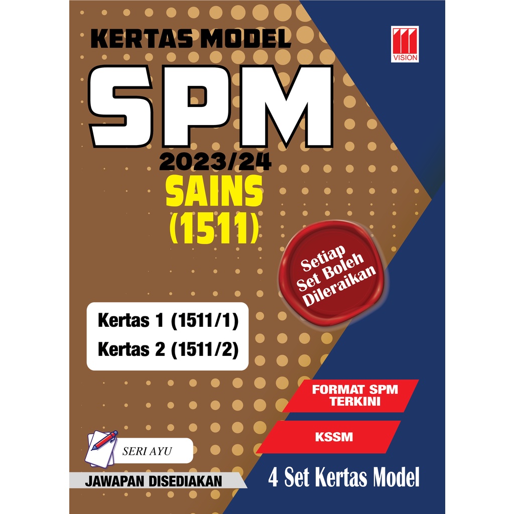Vision 2023: Latihan Kertas Model Sains SPM 9789674825867 | Shopee Malaysia
