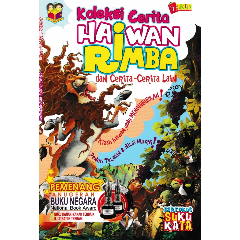 ! Edukid: Koleksi Cerita Haiwan Rimba Dan Cerita - Cerita Lain ...