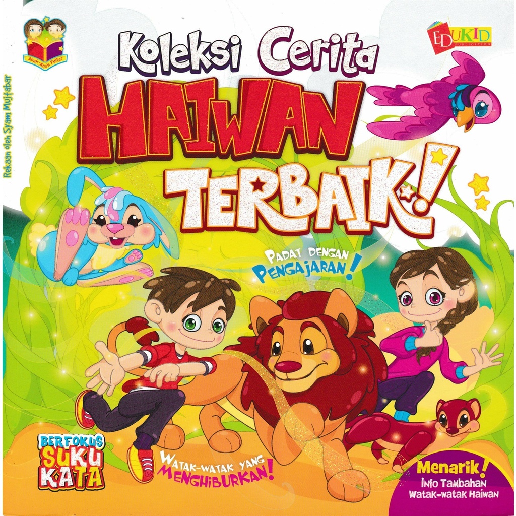 ! Edukid: Koleksi Cerita Haiwan Terbaik 9789673643240 | Shopee Malaysia
