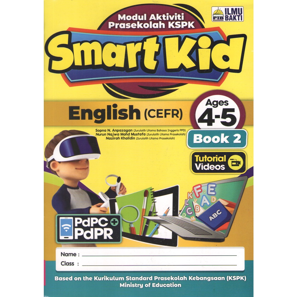 Ilmu Bakti 2022: Latihan Smart Kid English Book 2 Preschool 4 & 5 Years ...