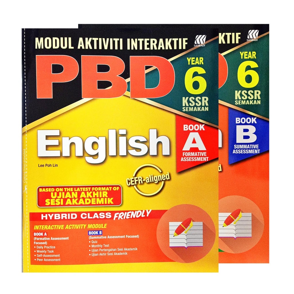 Sasbadi 2023: Latihan Modul Interaktif PBD UASA English A+B Year 6 ...