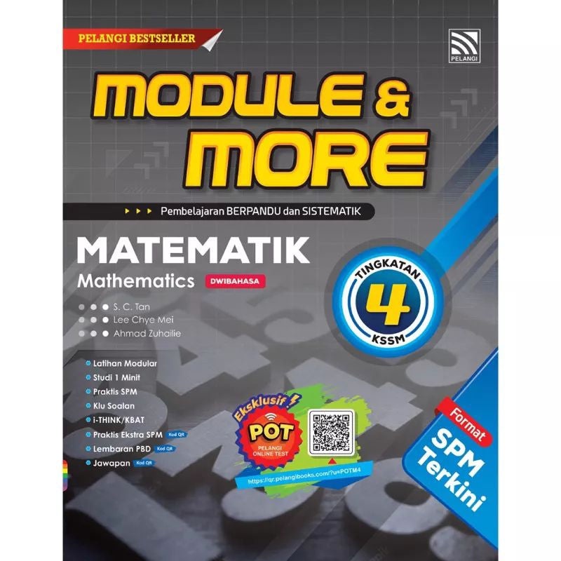 Pelangi 2023: Rujukan Module & More Matematik Tingkatan 4 9786297520186 ...