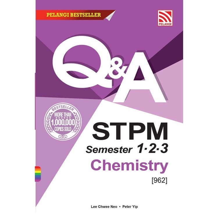 Pelangi 2022: Rujukan Q&A Chemistry STPM Semester / Penggal / Term 1, 2 ...