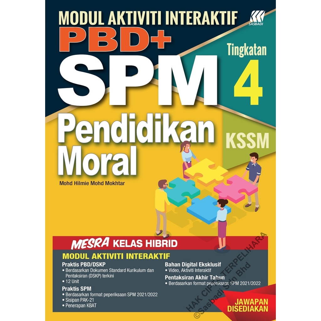 Sasbadi 2023: Latihan Modul Interaktif PBD SPM Pendidikan Moral ...