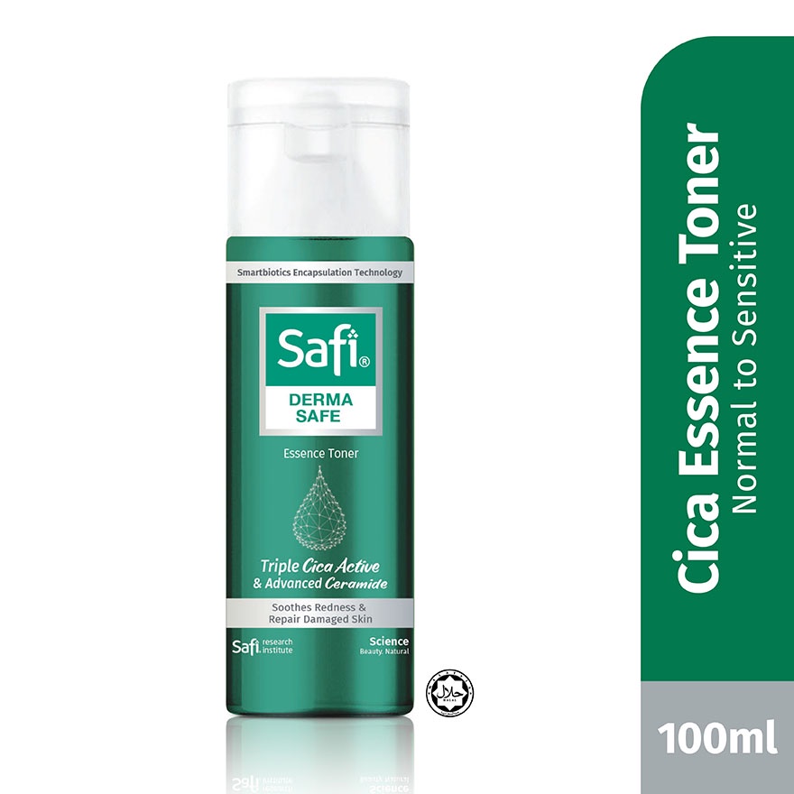 SAFI Dermasafe Cica & Ceramide Essence Toner (100ml) | Shopee Malaysia