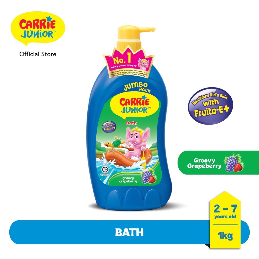 CARRIE JUNIOR Bath - Groovy Grapeberry [1kg/500g/700g] | Nourishing ...