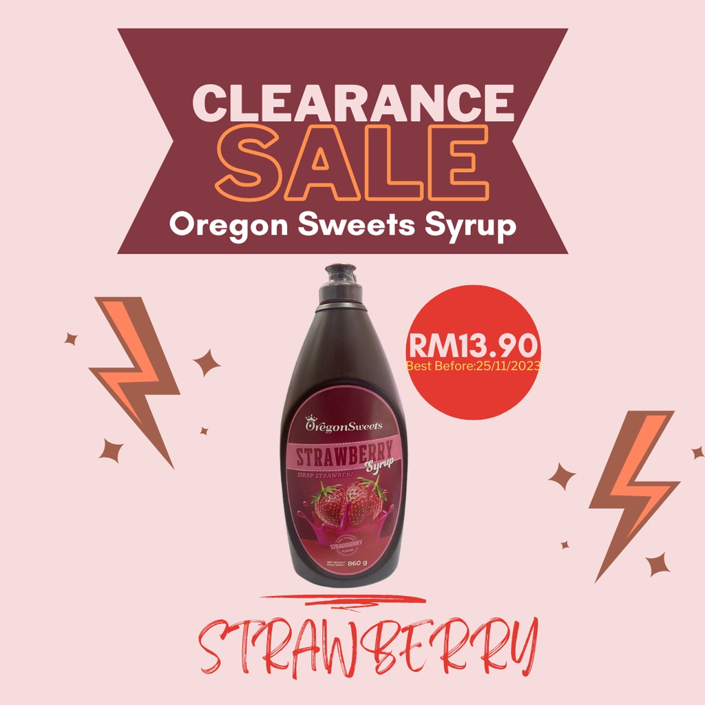 Oregon Swiss Caramel/Strawberry/ Oregon Sweets Chocolate Syrup ...